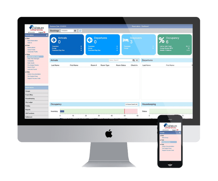 Chorum Offline Sync | Hotel Data Sync Technology | Hotel PMS | Jonas Chorum