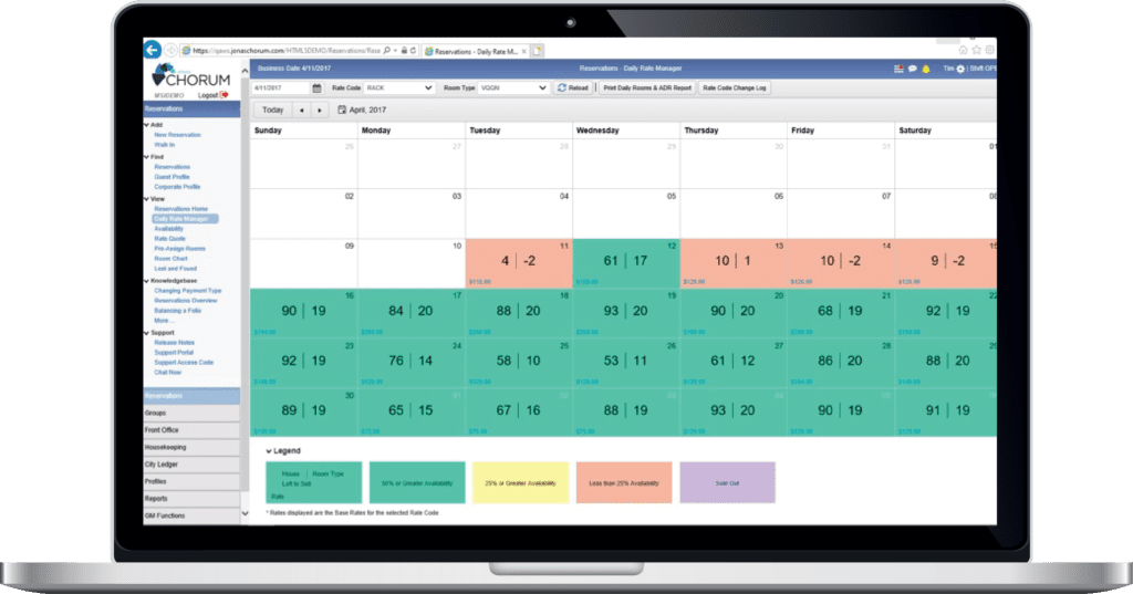 Cloud PMS Software by Jonas Chorum: No-Install Hotel Solution