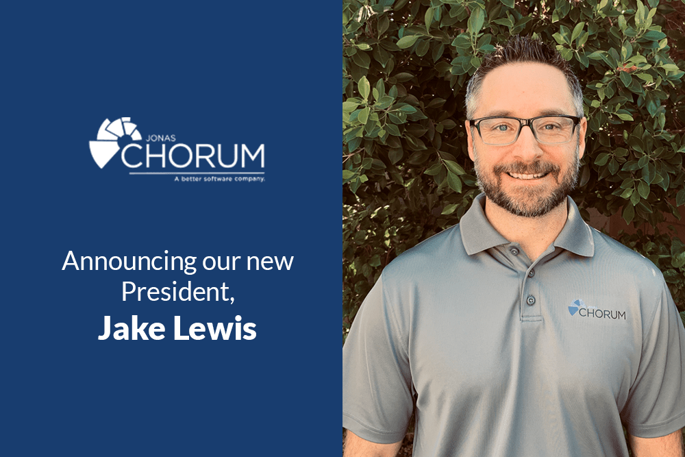 Jonas Chorum Appoints Jake Lewis as new President - Jonas Chorum